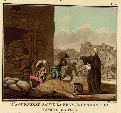 D’Aguesseau sauve la France de la famine en 1709 (Portraits des grands ...