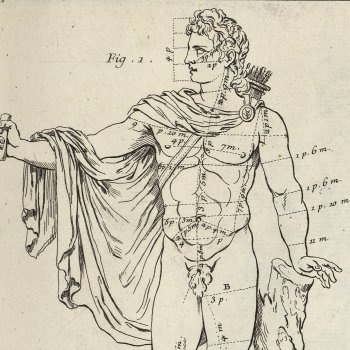 Apollon pythien (Audran, Proportions du corps humain) | Utpictura18